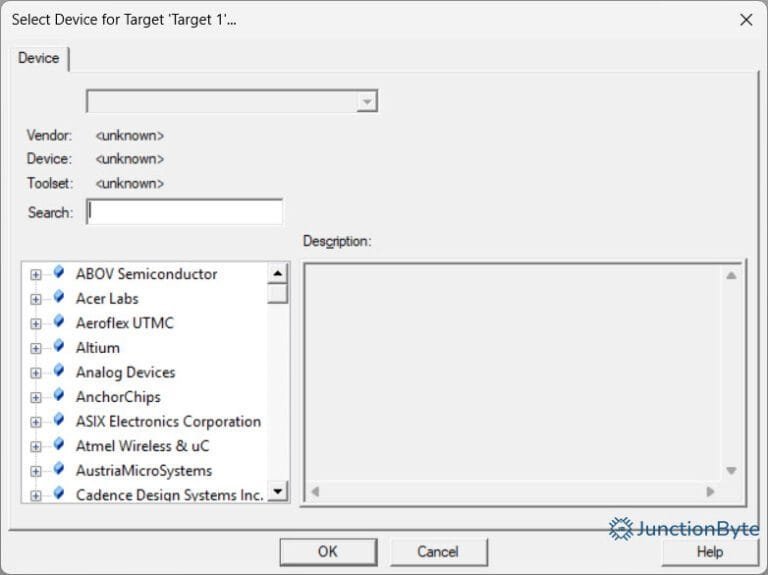 How to Program 8051 Microcontroller in Keil µVision? | JunctionByte