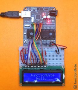 Interfacing 16x2 LCD with 8051 Microcontroller | JunctionByte