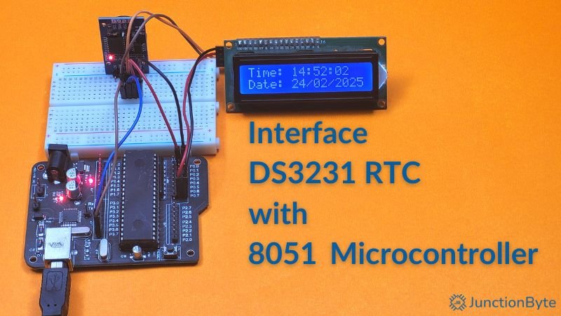 How to Interface RTC with an 8051 Microcontroller? 8051 DS3231 Guide ... How to Interface RTC with an 8051 Microcontroller? 8051 DS3231 Guide ...