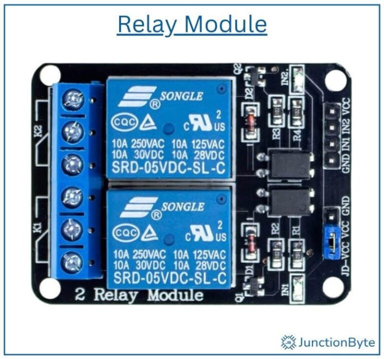 How to Control a Relay using an 8051 Microcontroller? | JunctionByte