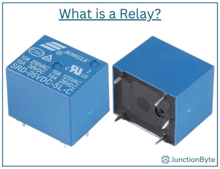 How to Control a Relay using an 8051 Microcontroller? | JunctionByte